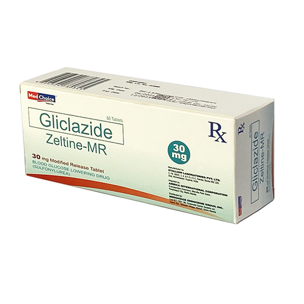 Buy Zeltine-mr gliclazide 30mg modified-release tablet 1's online with ...